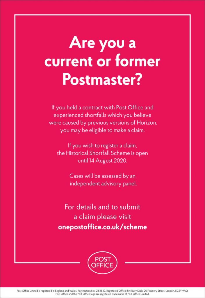 Are you a current or former Postmaster? - The Orcadian Online