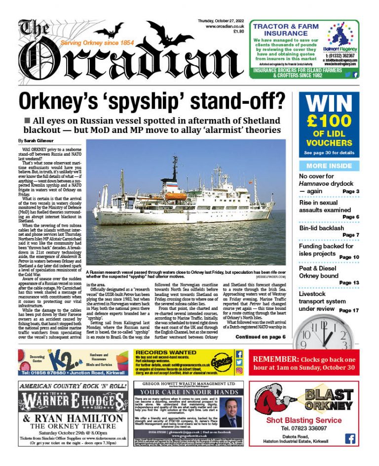 In this week’s The Orcadian - The Orcadian Online
