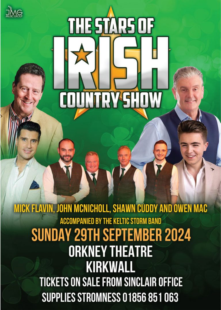 The Stars of Irish Country Show - The Orcadian Online