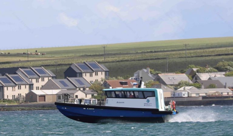 OIC tight-lipped over hydrofoil ferry costs - The Orcadian Online